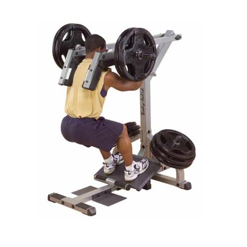Poste cuisses et mollets Machine à squat / mollet BODYSOLID ...