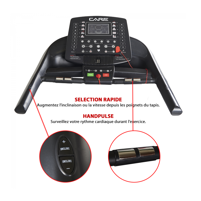 Tapis de course RUNNER CARE - FitnessBoutique